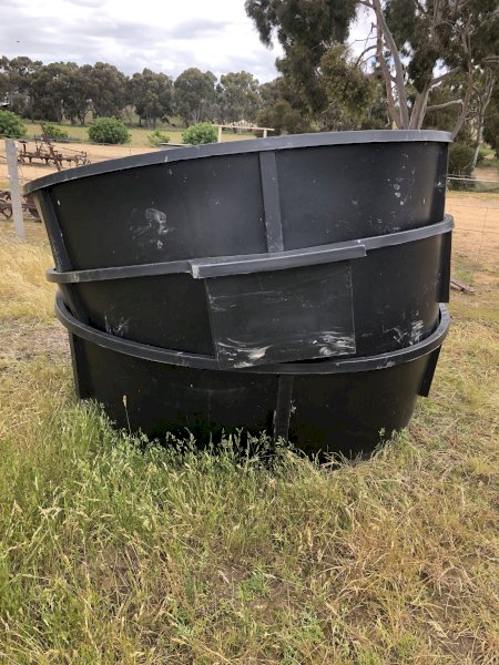 Poly Water Troughs x 3 | Farm Tender