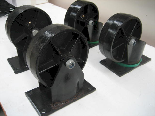 Steel Castor Wheels (150mm) | Farm Tender