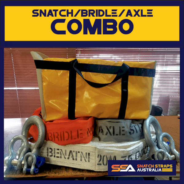 SNATCH STRAPS AUSTRALIA - 20 METER 75 TONNE SNATCH STRAP/AXLE STRAPS ...