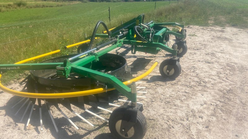 AGRONIC Front Mounted Rake. | Farm Tender