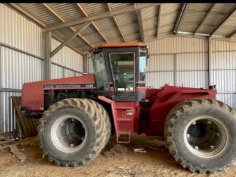 Case IH 9150 Tractor with Flexi Coli Bar and Flexi Coli Cart | Farm Tender