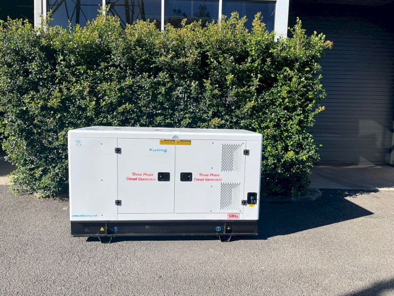 Kusing 25KVA Silenced Diesel Generator 3 Phase 415V | Farm Tender