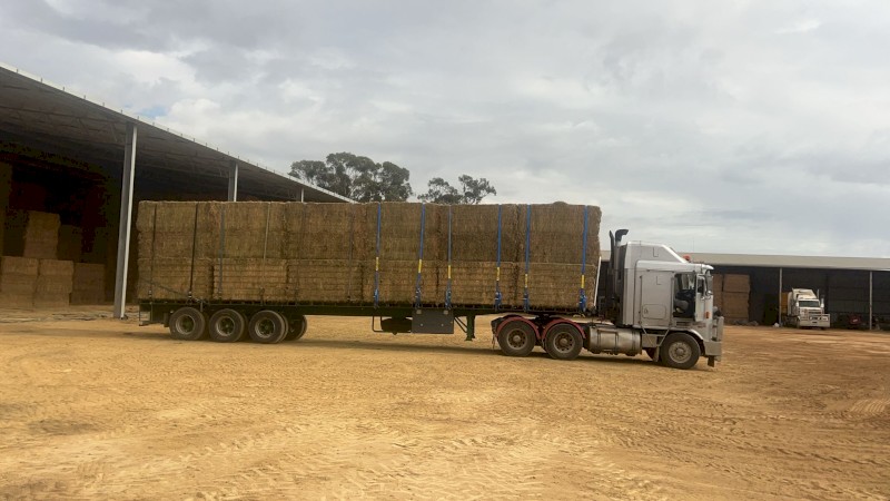 Hay Cartage Available through Victoria, Southern New South Wales and ...