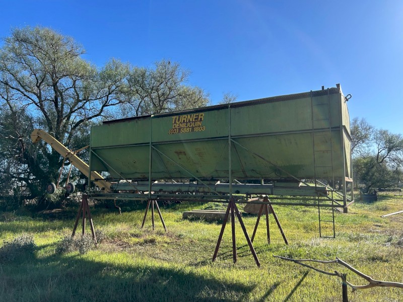 Turner Grouper Bin / Seed & Fertiliser Hopper with Honda-Powered ...