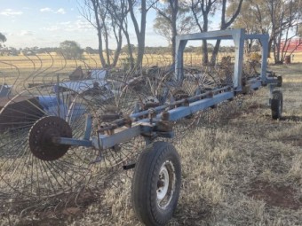 Hay Rake for Sale in Australia | Tedder Rake | Farm Tender